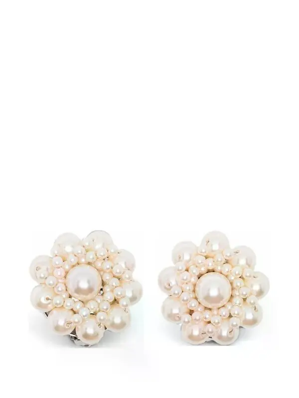 Alessandra Rich Floral Earrings