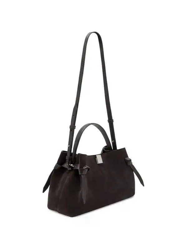 Yuzefi Gyoza Knot-detail Tote Bag - Brown