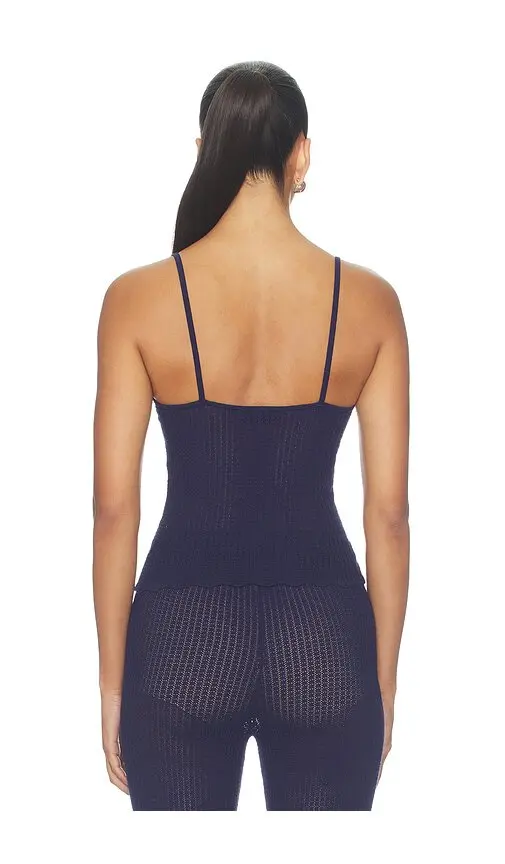 Majorelle Lucassia Textured Embroidered Tank
