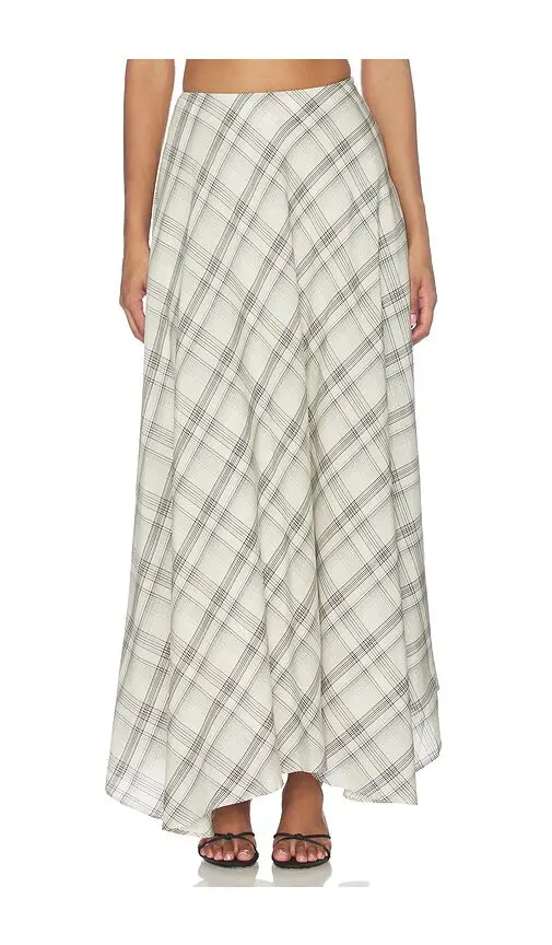 LOVERS AND FRIENDS Blake Maxi Skirt In . Also - Ivory