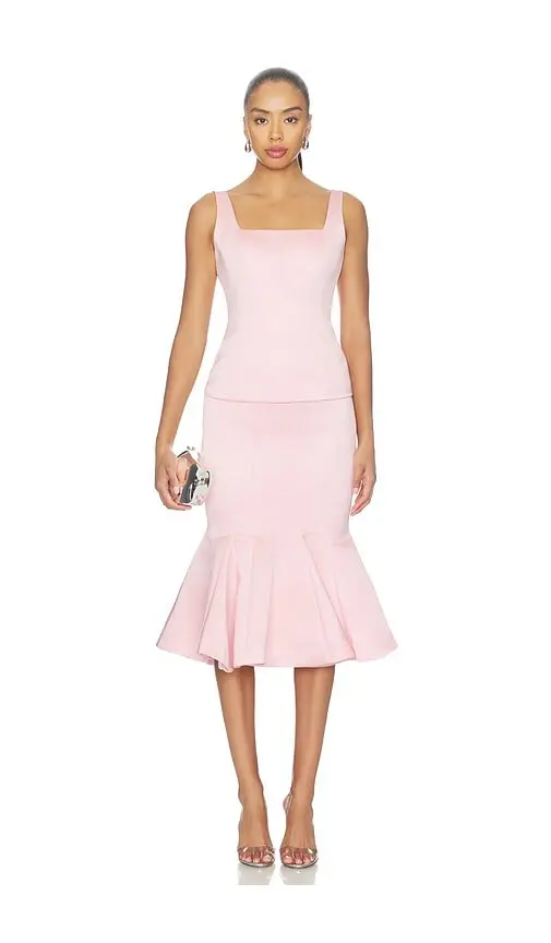 Prabal Gurung Corset Seam Tank In . Also