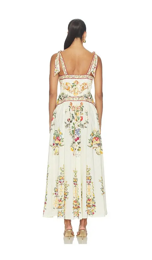 Camilla Tie Shoulder Maxi Dress