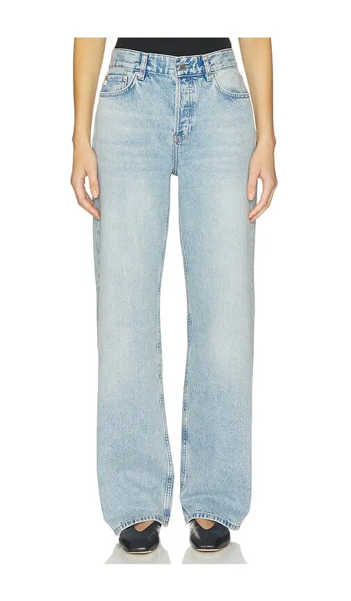 Ag Billie Straight Leg Jean - Blue