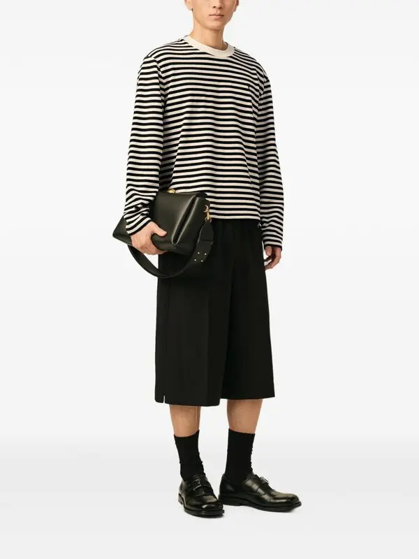 AMI Paris De Coeur Striped T-shirt