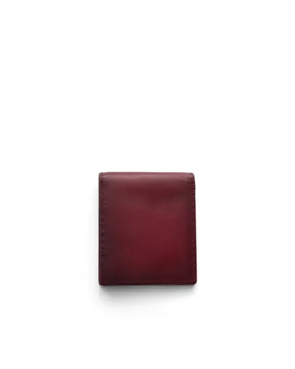 Prada Antiqued Leather Wallet