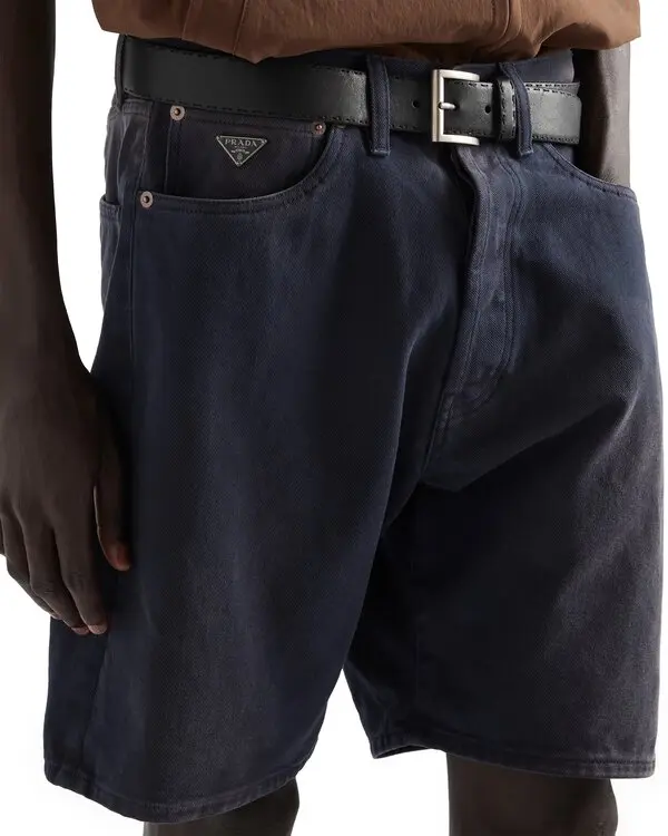 Prada Denim Bermudas