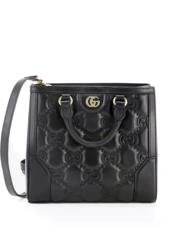 Gucci Gg Matelasse Leather Mini Satchel
