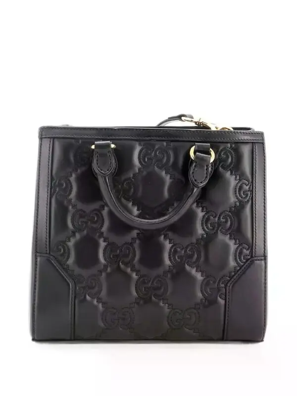 Gucci Gg Matelasse Leather Mini Satchel