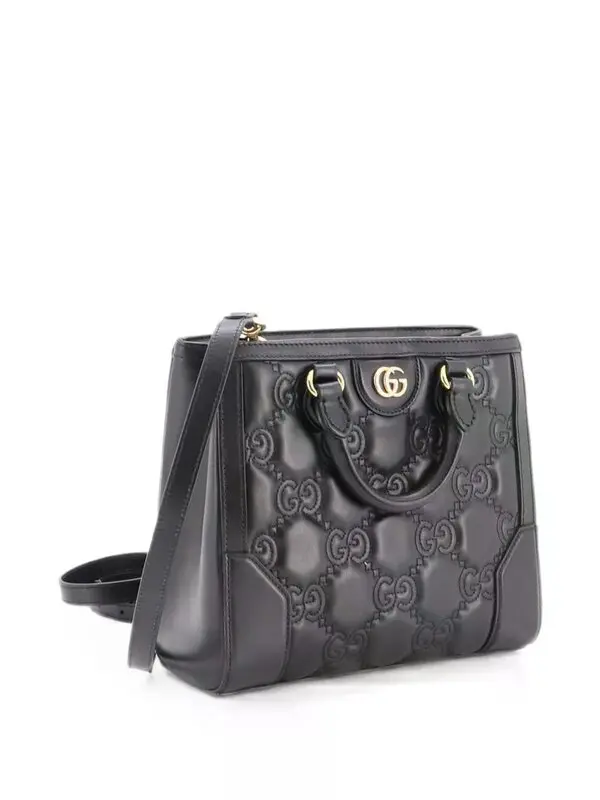 Gucci Gg Matelasse Leather Mini Satchel