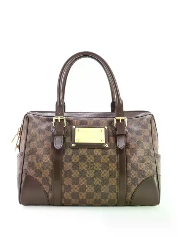 LOUIS VUITTON Berkeley Handbag Damier Shoulder Bag - Brown