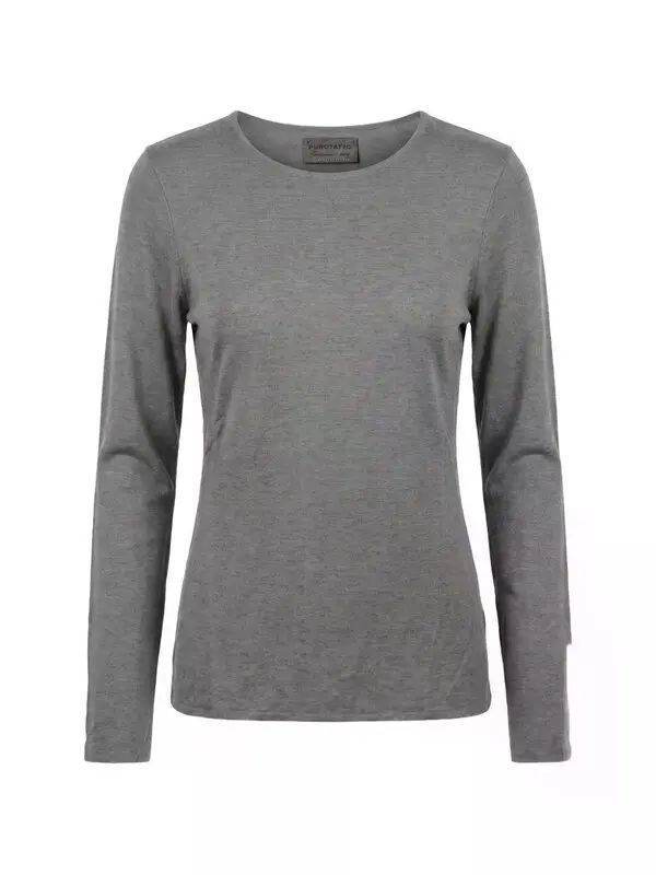 PUROTATTO Long-sleeve Crew Neck Sweater