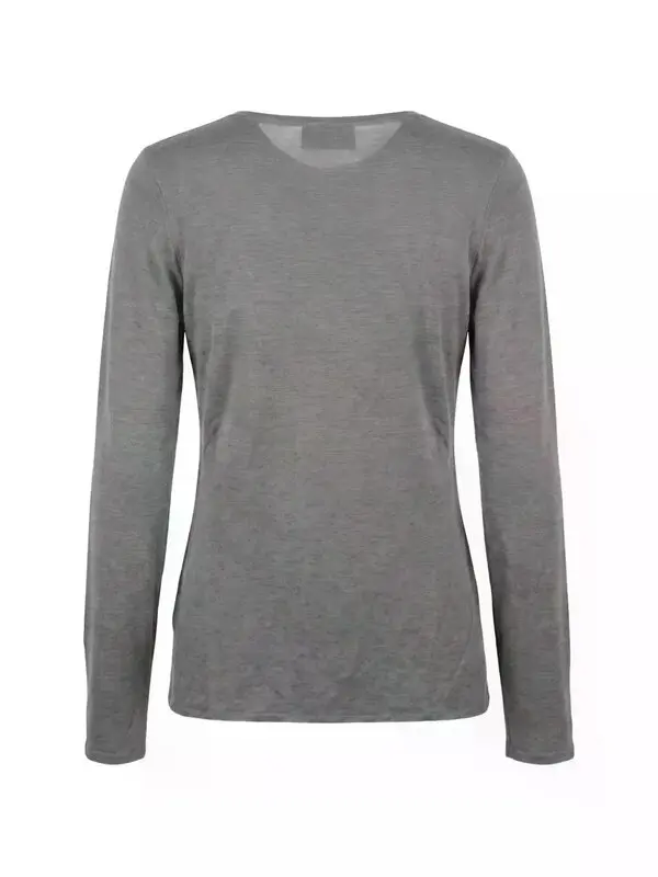 PUROTATTO Long-sleeve Crew Neck Sweater