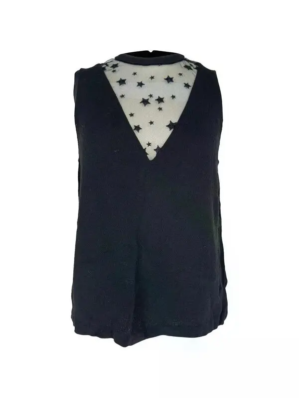 A.L.C. Harlow Star Mesh Blouse