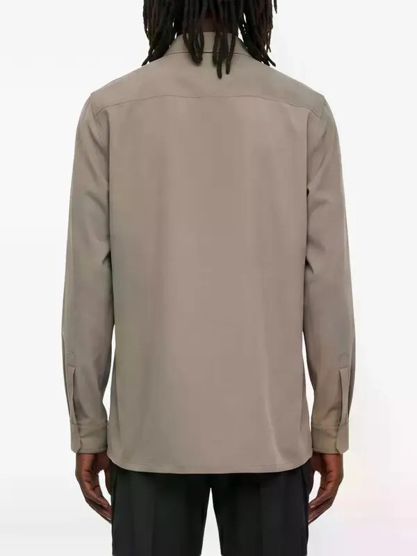 Rick Owens Flap-pocket Shirt - Neutrals