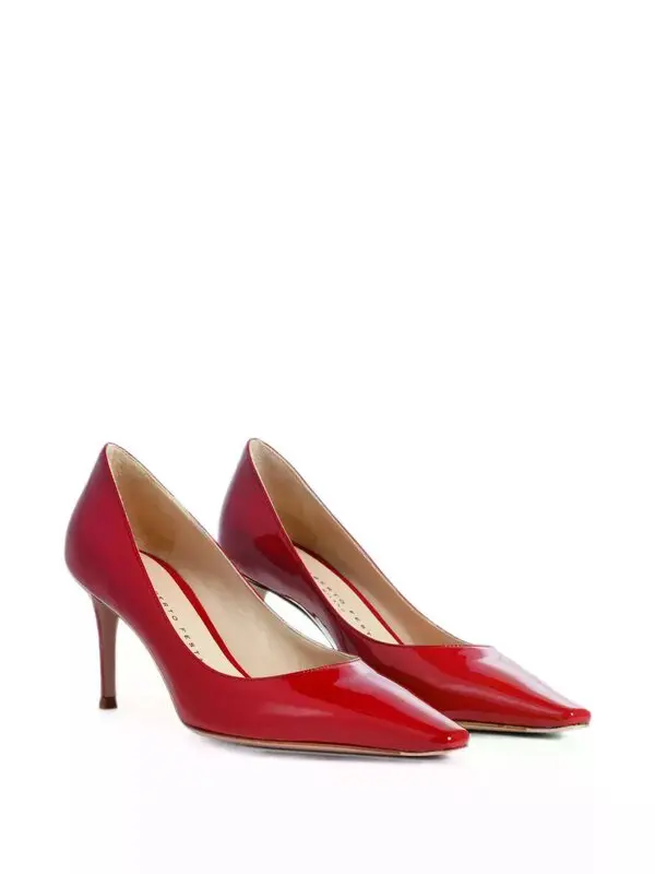 Roberto Festa Tirsa Patent-leather Heeled Pumps - Red