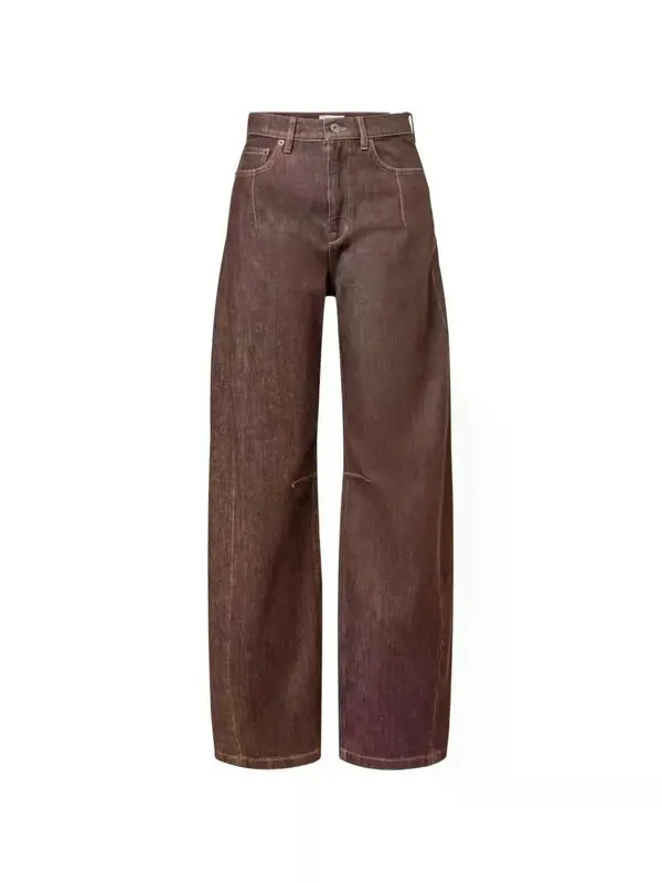 DRYKORN Liable Wide-leg Jeans - Brown