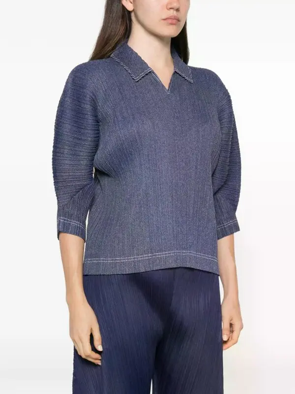 Issey Miyake V-neck T-shirt