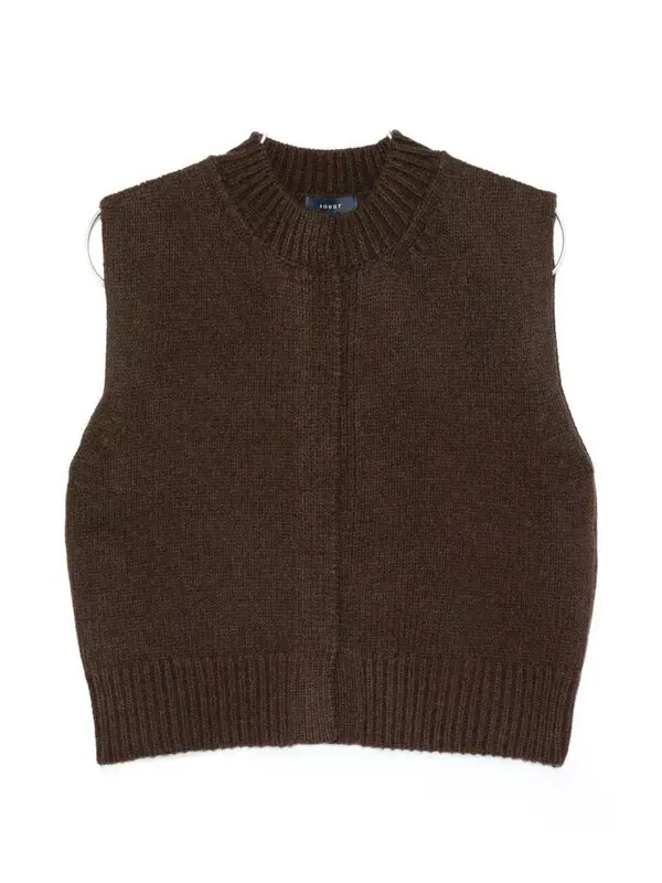 Soeur Ribbed-knit Sleeveless Sweater