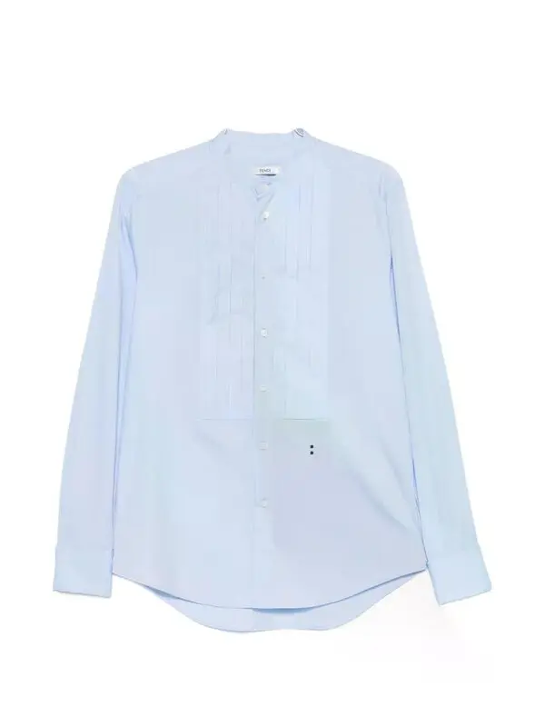 Fendi Light Poplin Shirt - Blue