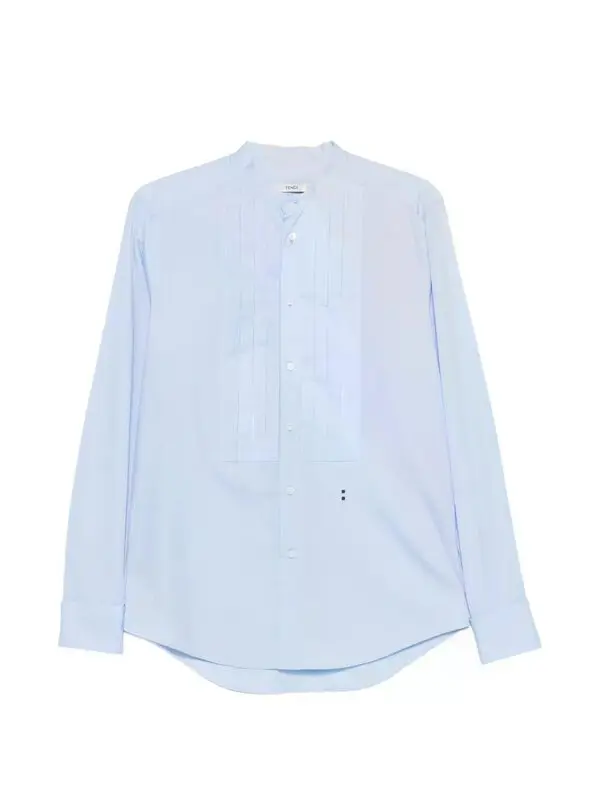 Fendi Light Poplin Shirt - Blue