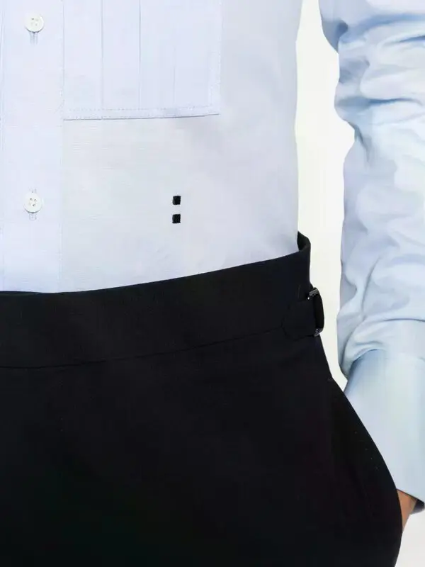 Fendi Light Poplin Shirt - Blue