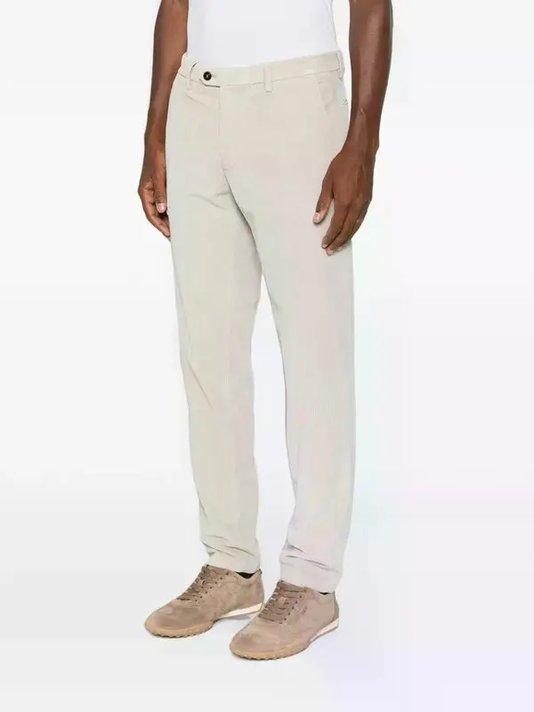 BRIGLIA 1949 Corduroy-effect Straight-leg Trousers