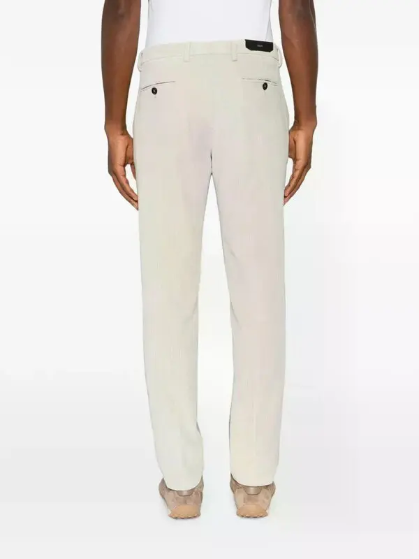 BRIGLIA 1949 Corduroy-effect Straight-leg Trousers