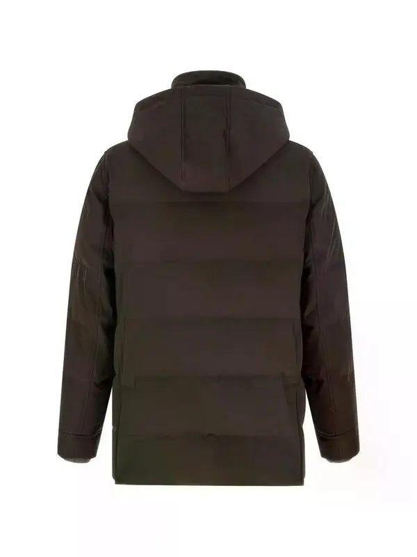 Brunello Cucinelli Quilted Hooded Parka