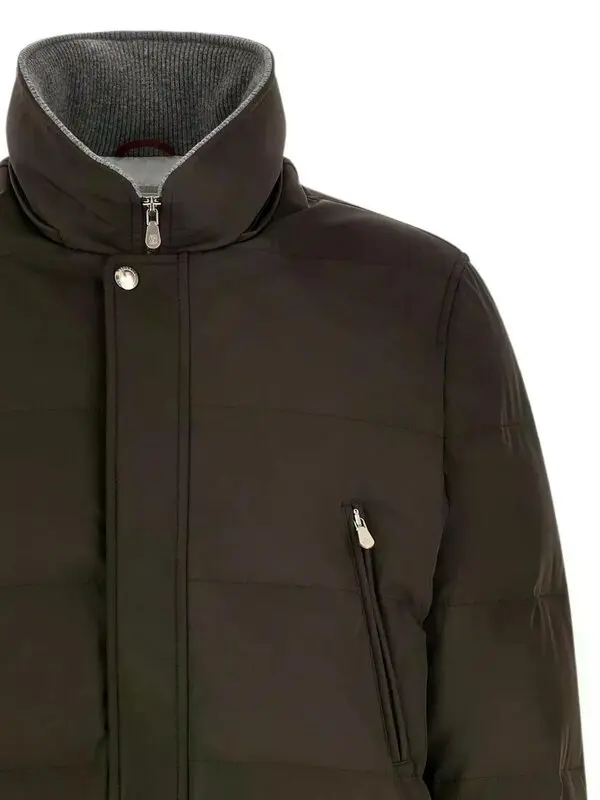 Brunello Cucinelli Quilted Hooded Parka
