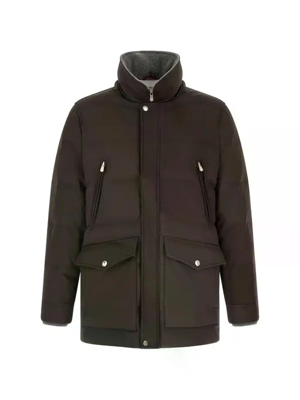 Brunello Cucinelli Quilted Hooded Parka