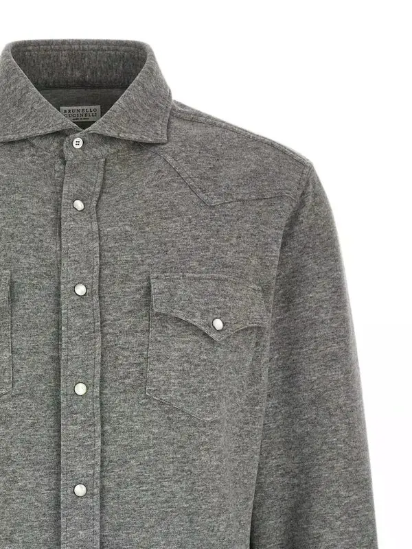 Brunello Cucinelli Western Shirt