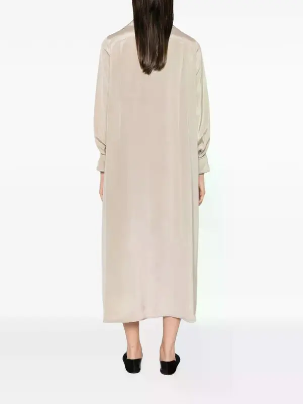 Max Mara Gambero Long-sleeve Midi Dress