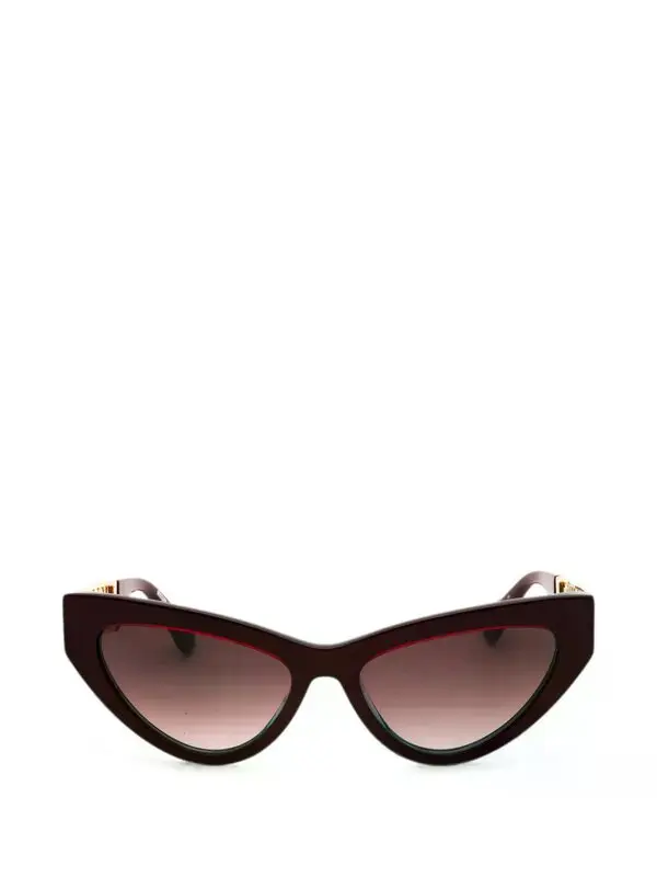 Moschino Cat-eye Logo-plaque Sunglasses