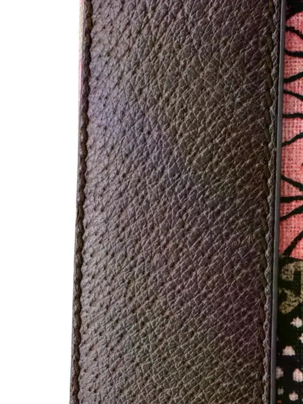 Gucci Padlock Bengal Print Gg Coated Canvas Shoulder Bag