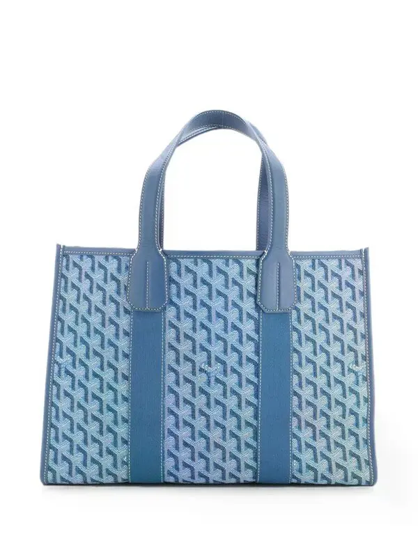 Goyard Villette Coated Canvas Pm Tote Bag - Blue