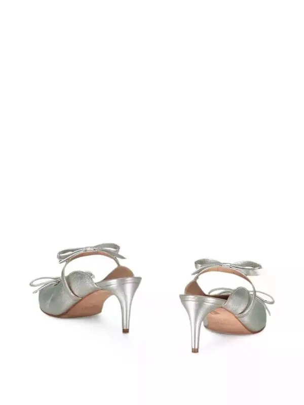 Red Valentino Bow-detail Pointed-toe Mules