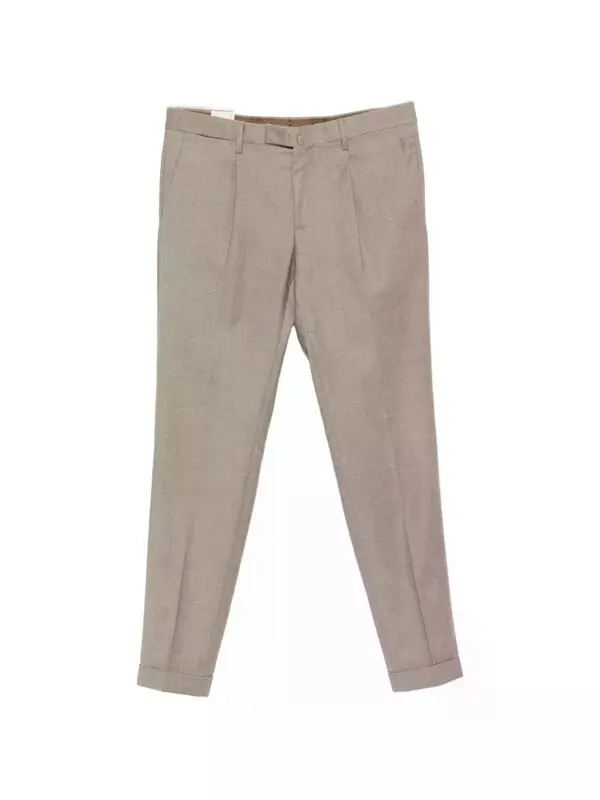 BRIGLIA 1949 Pleated Trousers - Neutrals
