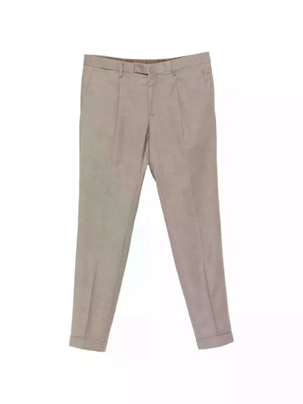 BRIGLIA 1949 Pleated Trousers - Neutrals
