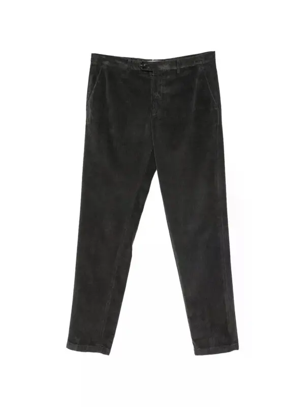 BRIGLIA 1949 Corduroy Straight-leg Trousers - Grey