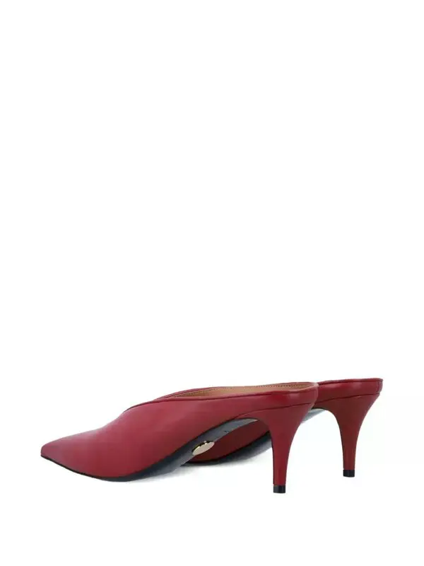 Stella McCartney Pointed-toe V-cut Mules