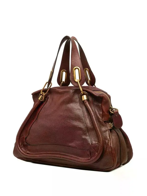 Chloé 2000-2026 Medium Leather Paraty Satchel