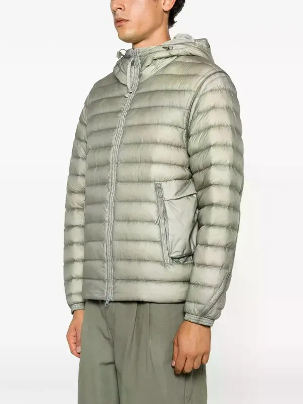 C.P. COMPANY Goggle-detail Quilted Jacket