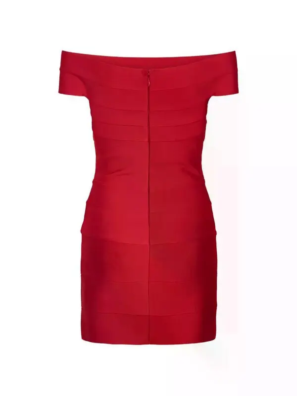 ROTATE BY BIRGER CHRISTENSEN Off-shoulder Mini Dress