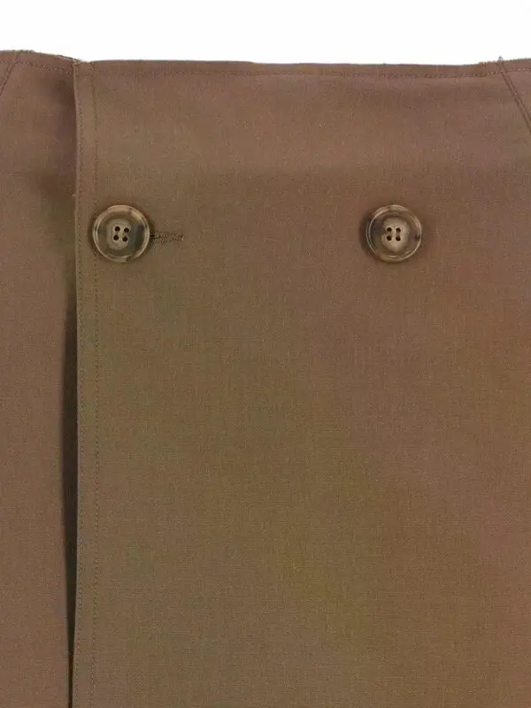 MAISON MARGIELA Button-detail Midi Skirt