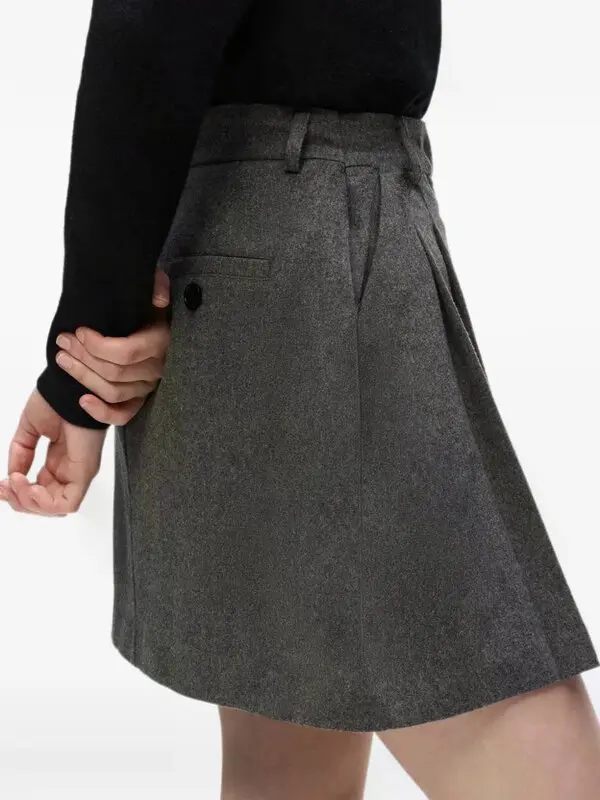 Karl Lagerfeld Pleated Mini Skort