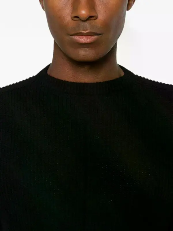 Rick Owens Ribbed-knit Fisherman Sweater