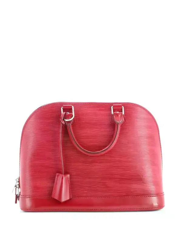 LOUIS VUITTON Epi Leather Alma Satchel - Pink