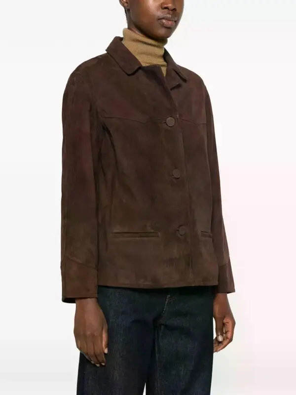 Tory Burch Suede Western-style Jacket