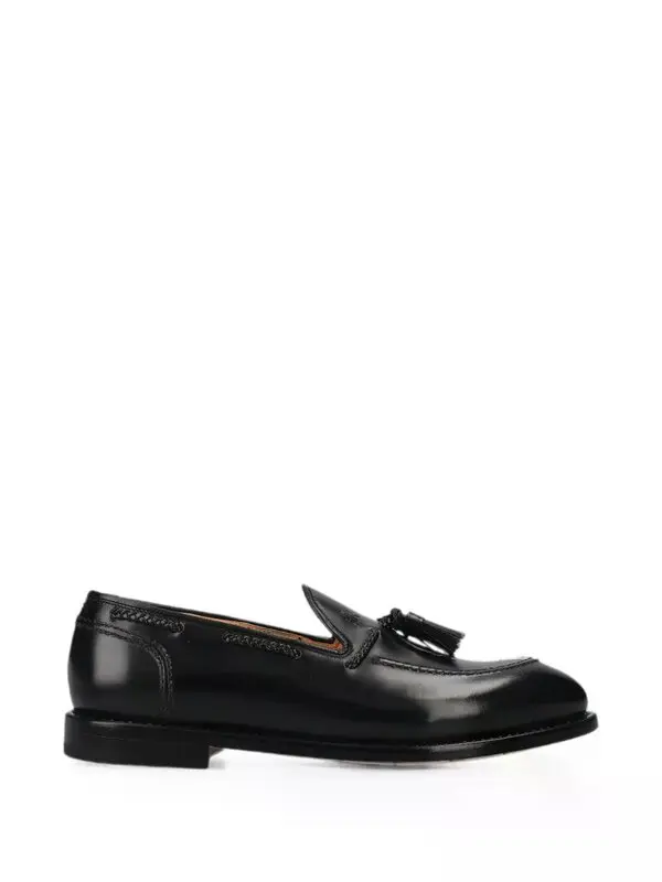 Premiata Tassel Braided-detail Loafers - Black