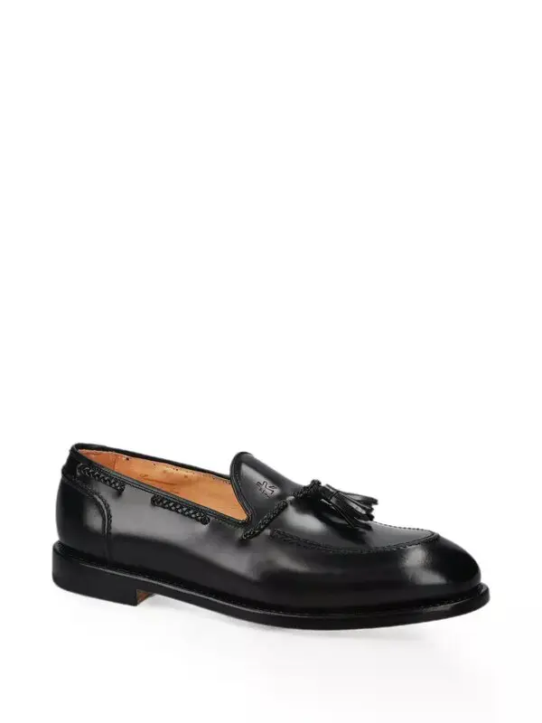 Premiata Tassel Braided-detail Loafers - Black